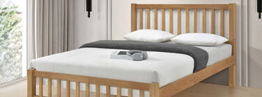 Small Double Wooden Bed Frames | Reinforced Beds
